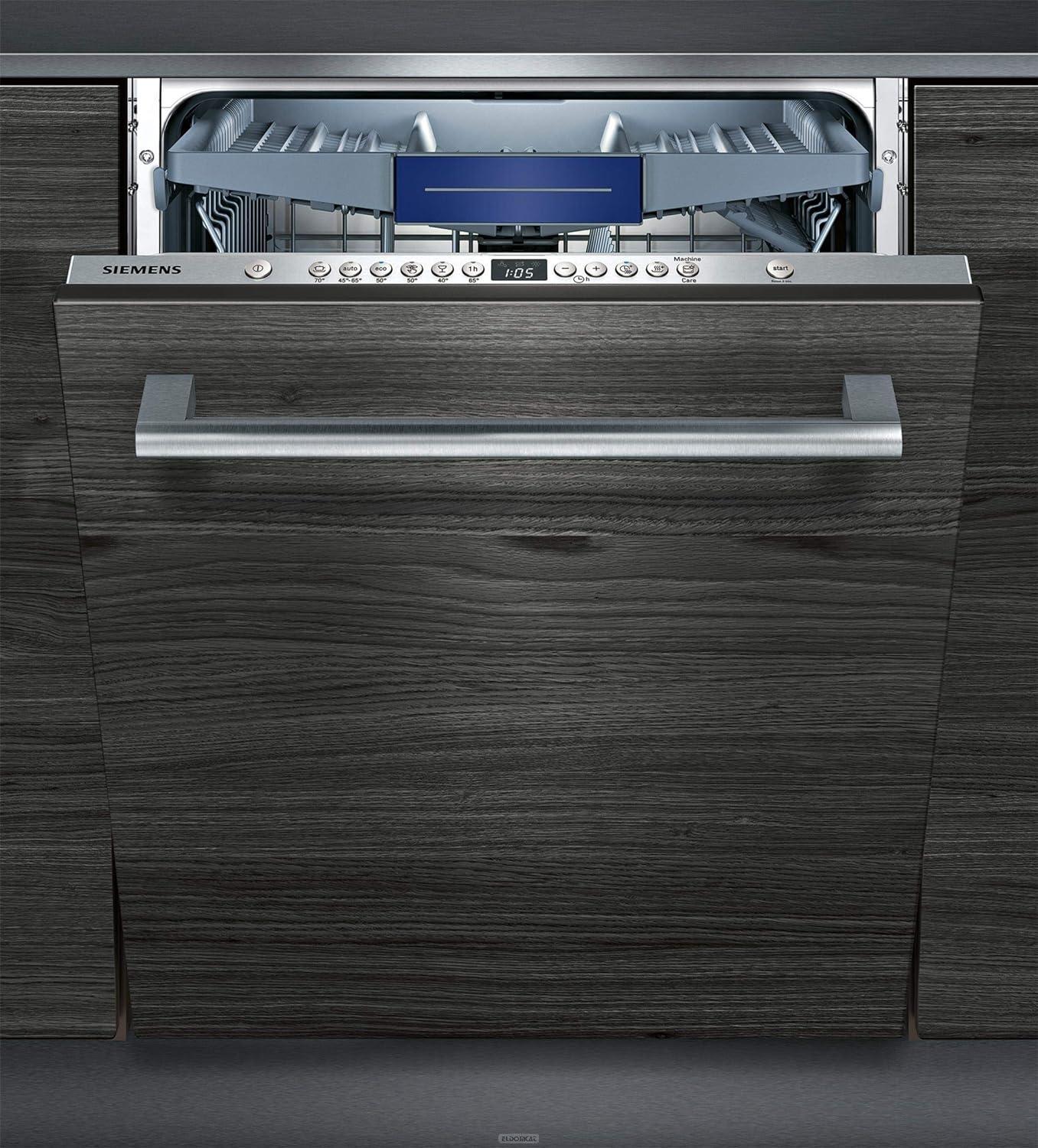 Siemens Built In Dishwasher Silver Gray